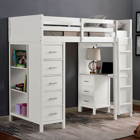 Furniture of America | Cassidy | Twin Loft Bed