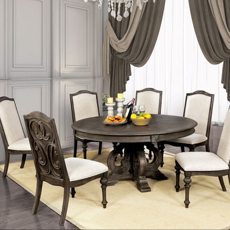Furniture of America | Arcadia | Round Dining Table