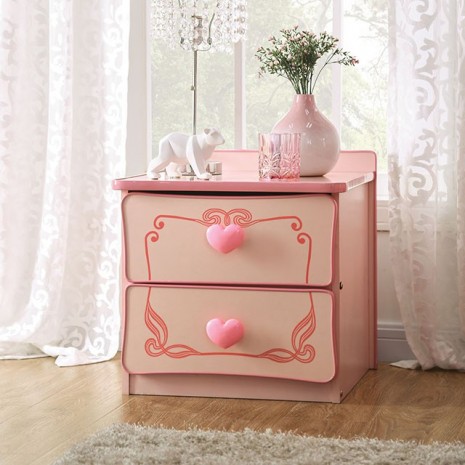 Heart nightstand store