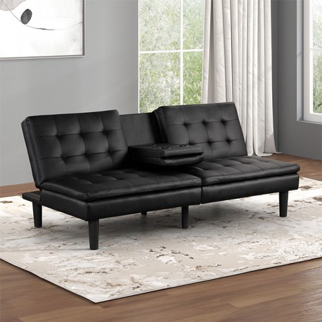 Furniture of America Eidsberg Futon Sofa Bed