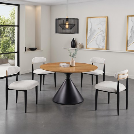 Furniture of America | Athan | Round Dining Table