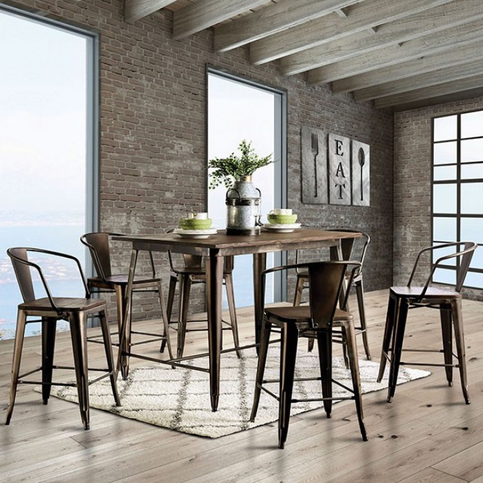 Furniture of America | Cooper II | Counter Ht. Table