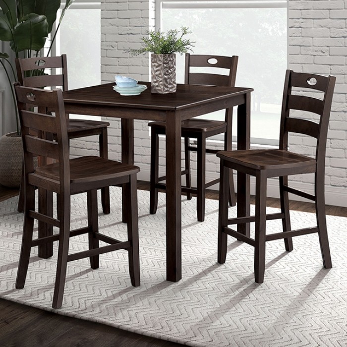 Furniture of America | Lubbock | 6 Pc. Counter Ht. Table Set