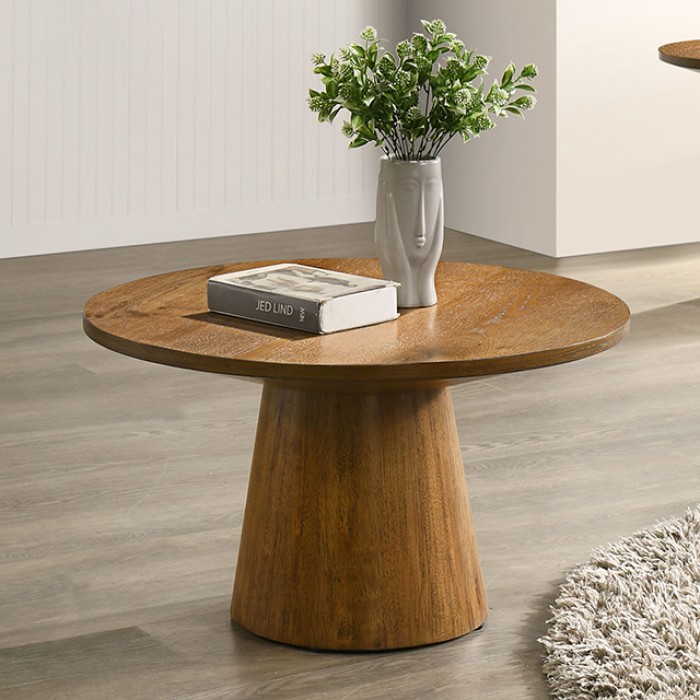 Furniture of America | Halewood | 29" Round Cocktail Table