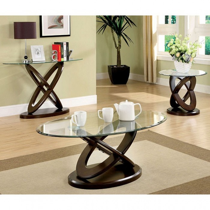Furniture of America | Atwood II | Oval Sofa Table