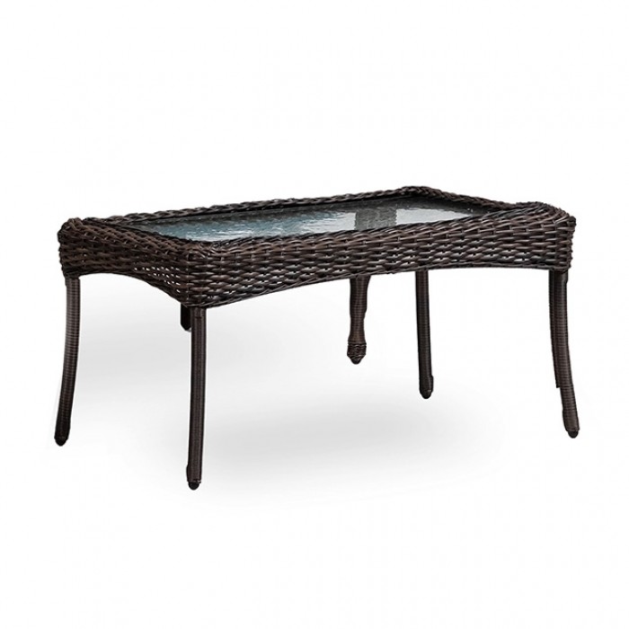 Furniture of America | Oliveri | Wicker Coffee Table