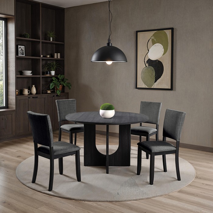 Furniture of America | Oberto | Upholstered Side Chair (4/Ctn)
