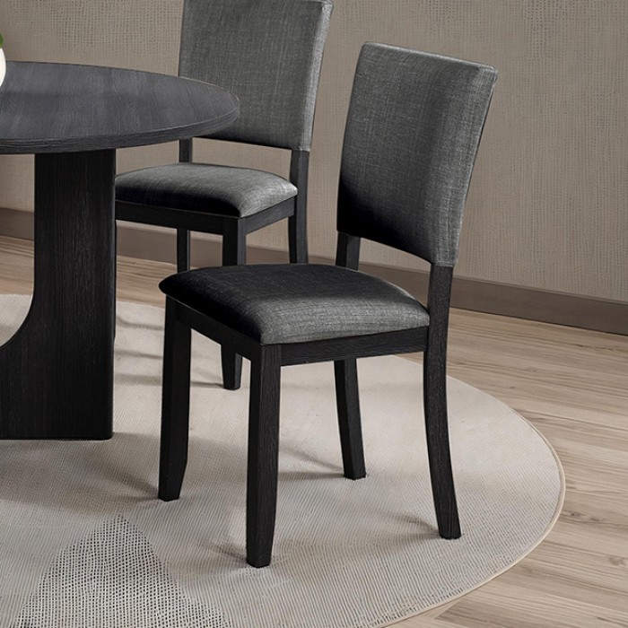 Furniture of America | Oberto | Upholstered Side Chair (4/Ctn)