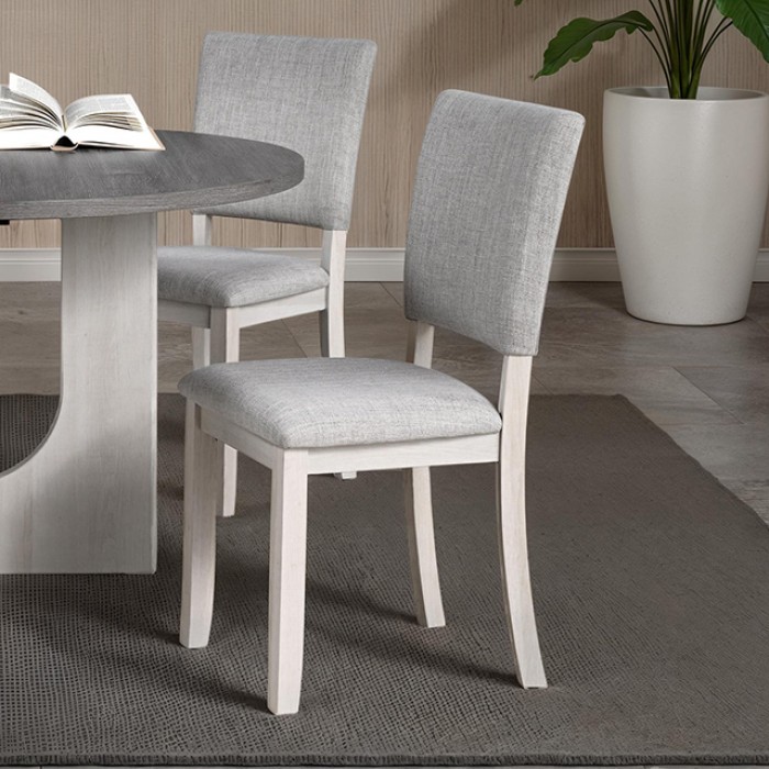 Furniture of America | Oberto | Upholstered Side Chair (4/Ctn)