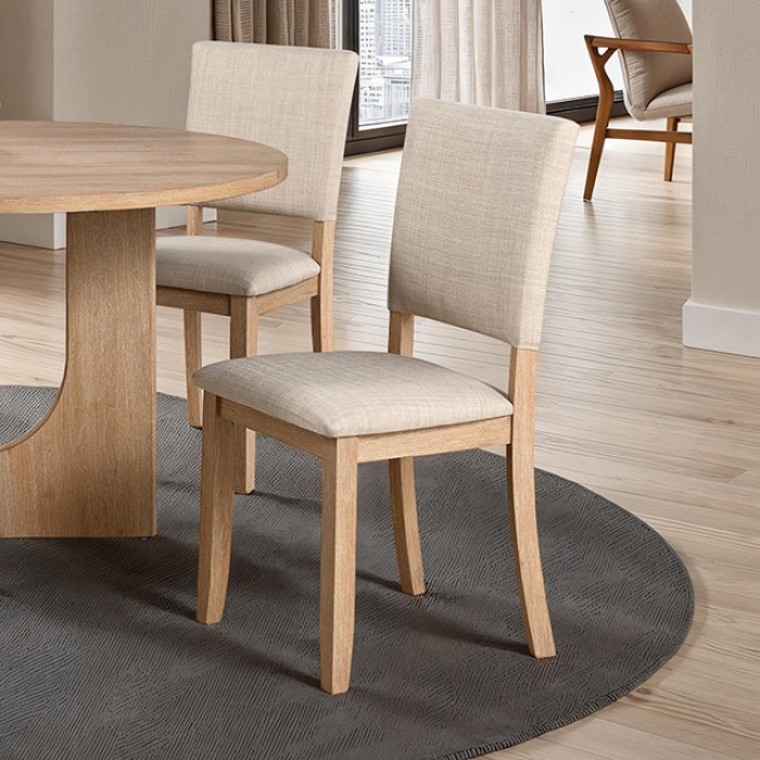 Furniture of America | Oberto | Upholstered Side Chair (4/Ctn)
