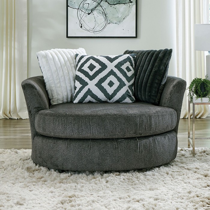 Furniture of America | Loughlin | Swivel Chair