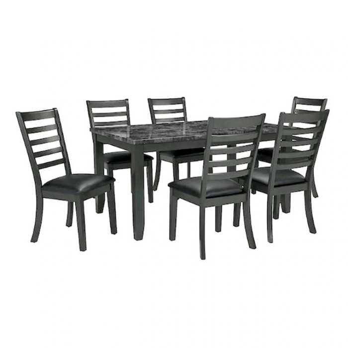 Furniture of America | Adia | 7 Pc. Dinning Table Set